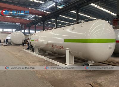 Cina stazione 20cbm 20000liters di scivolo di 8-10T GPL con le scale del materiale da otturazione del cilindro del misuratore di portata in vendita