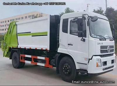 China Dongfeng 14m3 Large capacity  reliable quality refuse Garbage Compactor Truck Waste collection truck for sale