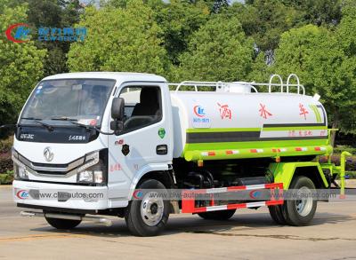 China 5m3 1500 Gallon Water Bowser Truck Dongfeng 4*2 Water Transportation for sale