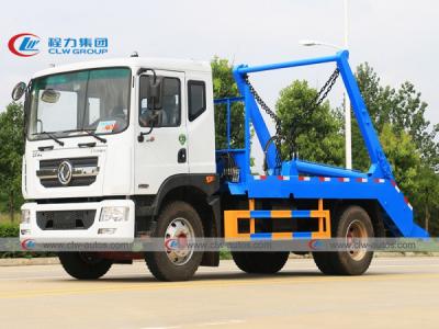 China Sinotruk Howo 4x2 8-10CBM desperdiça o caminhão de lixo do braço do balanço do carregador da faixa clara do caminhão da coleção à venda