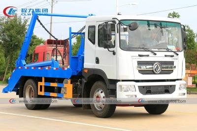 China Sinotruk Howo 4x2 8-10CBM desperdiça o caminhão de lixo do braço do balanço do carregador da faixa clara do caminhão da coleção à venda