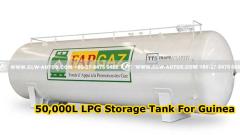 50,000L LPG Storage Tank For Guinea