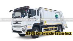 FAW JK6 15m³ Compactor Garbage Truck