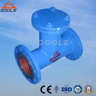 China Goole Fabricated Carbon Steel Flanged T Type Strainer for sale