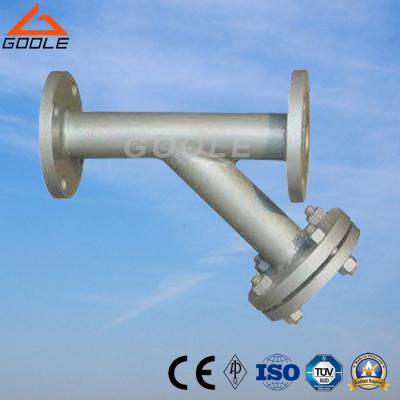 China Fabricated Welding Type Flanged Y Strainer - (GL41H-W) for sale