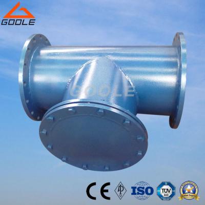 China Fabricated Flanged T Type Strainer for sale