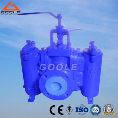 China Flanged Plug Valve Connected Duplex Basket/Bucket Strainer (GSVS20) for sale