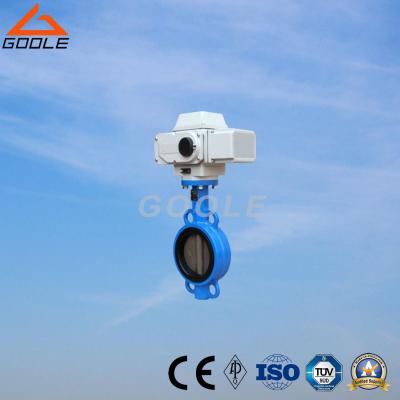 China Electric Soft Seal Wafer Type Butterfly Valve (GAD971X) for sale