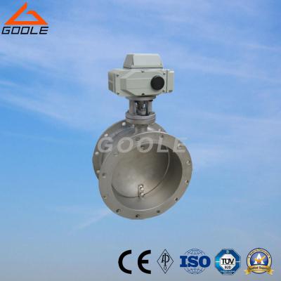 China Flanged Soft Seal Electric Aeration Butterfly Valve (D941) for sale