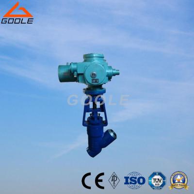 China Electric Y Type Pressure Seal Globe Valve (GAJ965Y) for sale