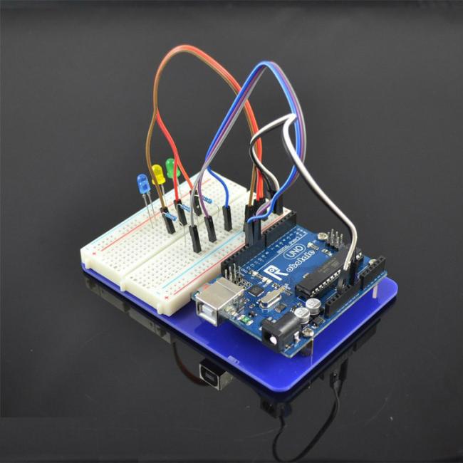 UNO R3 Based Starter Kit For Arduino , Flexible Electronics Learning Kit