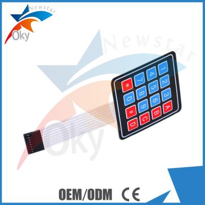 Cina tagliere di matrice di matrice 4 x 4 per la tastiera chiave del commutatore di membrana di Arduino 16 in vendita