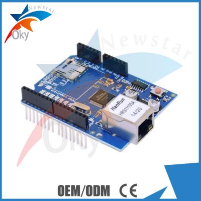 Cina Schermo di Micro-deviazione standard Arduino, scheda di espansione della rete dello schermo di Ethernet W5100 in vendita