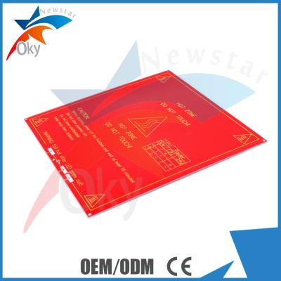Cina Corredi della stampante del PWB Heatbed MK2 RepRap Mendel 3D con l'UL, RoHs in vendita