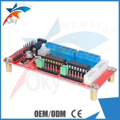 Cina Modulo per Arduino, moduli dell'autista del motore di CC quattro dell'automobile L293D del chip 4WD di SMT L293D in vendita