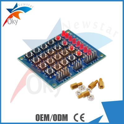 Cina Modulo della tastiera di 26 Pin per l'indicatore della tastiera 8 LED della matrice di Arduino 4 in vendita