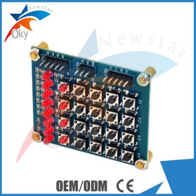 Cina Modulo della tastiera di 26 Pin per l'indicatore della tastiera 8 LED della matrice di Arduino 4 in vendita