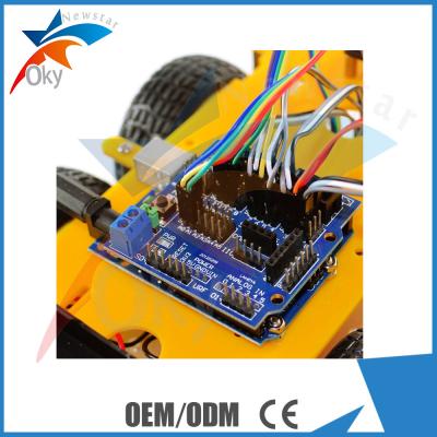 Cina Automobile telecomandata del robot del modulo ultrasonico per i dispositivi d'avviamento di Arduino in vendita
