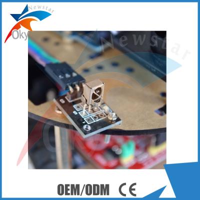 Cina Robot telecomandato infrarosso dell'automobile di Arduino, microcontroller che impara tartaruga intelligente in vendita