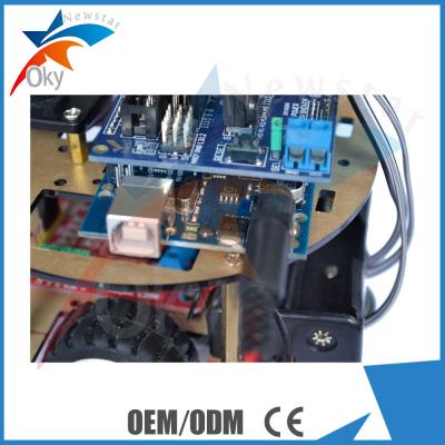 Cina Robot telecomandato infrarosso dell'automobile di Arduino, microcontroller che impara tartaruga intelligente in vendita