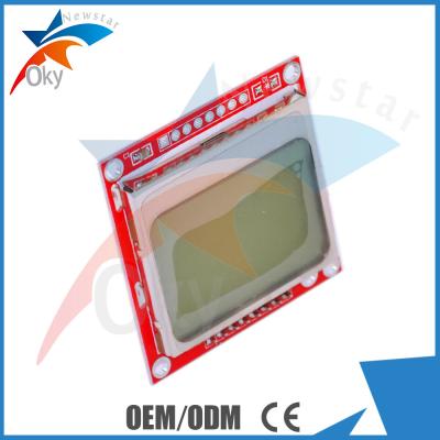 Cina Adattatore bianco PCfor Nokia 5110 della lampadina del modulo LCD di 84*48 Nokia in vendita
