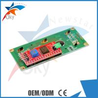 China LCD 1602  I2C Serial Interface Adapter Module With Blue Light And Red Board Module for sale