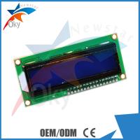 China LCD 1602  I2C Serial Interface Adapter Module With Blue Light And Red Board Module for sale