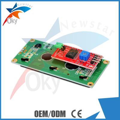 China Módulo de adaptador de relação de série do LCD 1602 I2C com luz azul e o módulo vermelho da placa à venda