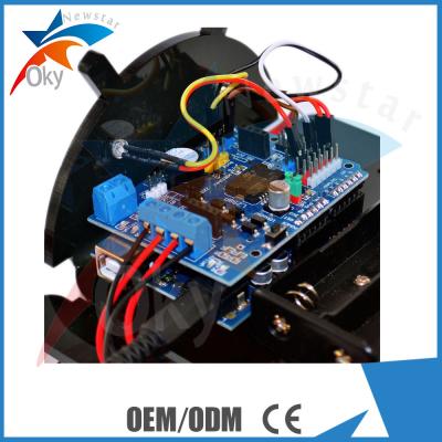 中国 騒音の電気自動車のシャーシの理性的な Arduino のより少ない人間の特徴をもつ携帯電話は車を制御します 販売のため