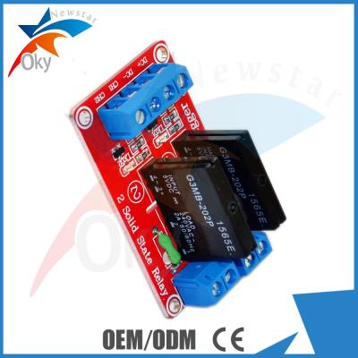 Cina 2 modulo di relè a basso livello del modulo di relè di Arduino dello stato solido di Manica SSR per Arduino in vendita