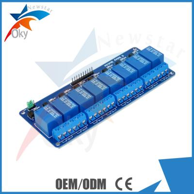 China 51 AVR MCU Arduino 8 de Module van het Kanaalrelais gelijkstroom 12V met Optokoppeling Te koop