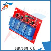 China Demo Code 4-channel Arduino Relay Module , 5V / 12V Relay Control Module for sale