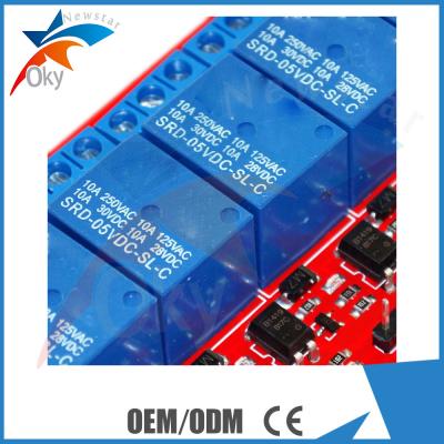 China 5V/12V Arduino 8 de Controleraad van de Relaismodule met Optokoppelingsisolatie Te koop