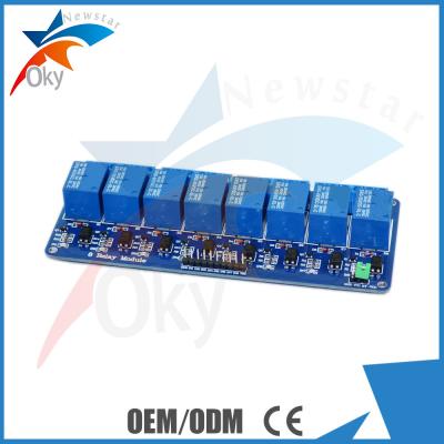 China Het Relaismodule van het raads5v 8 Kanaal voor Arduino, 51 AVR MCU Relaismodule Te koop