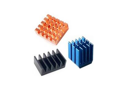 中国 熱RPi 4Bセンサー モジュールのためのパッドによって突き出されるアルミニウム脱熱器 販売のため