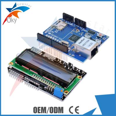 China Oem van de de Aanzetuitrusting van Arduino van het Doospakket de Elektronische Componenten Ethernet W5100 Mega 2560 R3 Te koop