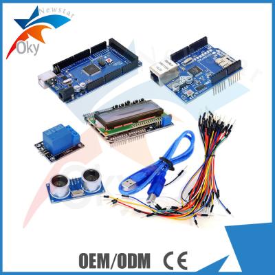 Cina Ethernet W5100 2560 R3 mega dei componenti elettronici dello starter kit di Arduino del pacchetto della scatola dell'OEM in vendita