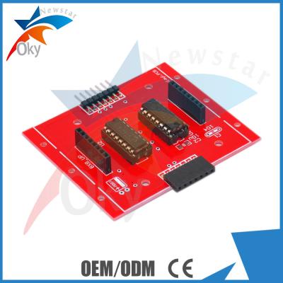 China módulo do motorista da matriz de ponto 8 x 8, 2 em 1 jogo vermelho da placa de exposição do diodo emissor de luz da microplaqueta 74HC595 à venda