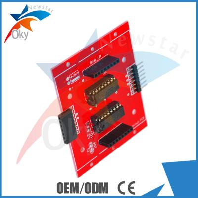 China módulo do motorista da matriz de ponto 8 x 8, 2 em 1 jogo vermelho da placa de exposição do diodo emissor de luz da microplaqueta 74HC595 à venda