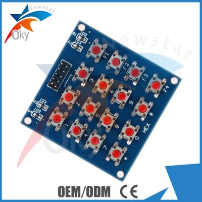 China Módulo de matriz para Arduino, placa do ponto do diodo emissor de luz do PWB 4 x 4 de 16 teclados de painel do interruptor do botão de MCU/AVR/BRAÇO à venda