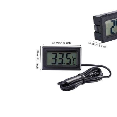China Regulador térmico Termometro Digital do medidor do sensor de temperatura do higrômetro do termômetro do LCD Digital à venda