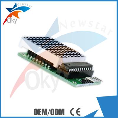 China Indique do módulo do diodo emissor de luz de matriz do módulo do ponto a exposição 2016 de matriz MAX7219 conduzido à venda