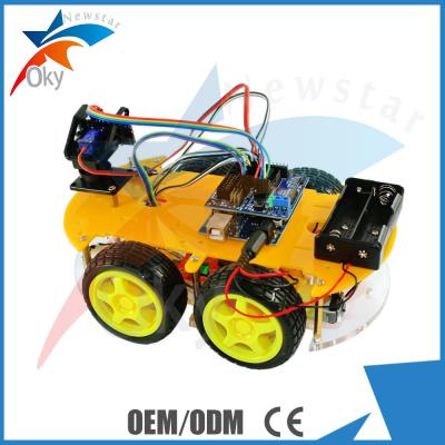China van de de Functie Slimme Intelligente Robot van 4WD DIY Bluetooth Multi van het de Hindernisvermijden Volgende de Autouitrusting Te koop