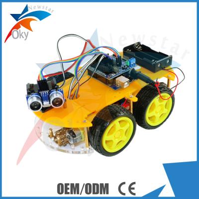 China van de de Functie Slimme Intelligente Robot van 4WD DIY Bluetooth Multi van het de Hindernisvermijden Volgende de Autouitrusting Te koop