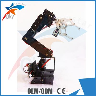 中国 機械ロボティック腕を回す6DOFクランプ爪の台紙のArduino DOFのロボット アルミニウム 販売のため