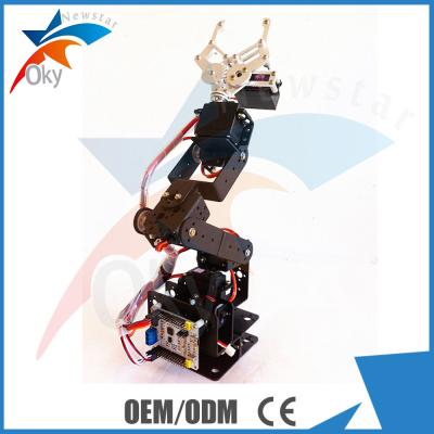 中国 機械ロボティック腕を回す6DOFクランプ爪の台紙のArduino DOFのロボット アルミニウム 販売のため