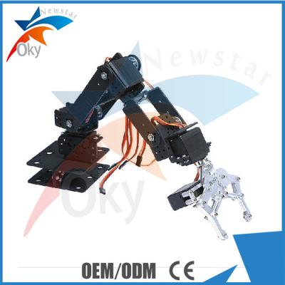 中国 機械ロボティック腕を回す6DOFクランプ爪の台紙のArduino DOFのロボット アルミニウム 販売のため