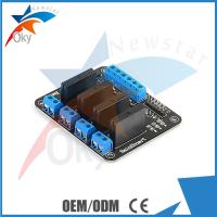 China 2A 4 Channel Solid State 5v Arduino Relay Module High Level Trigger for sale