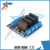 China 2A 4 Channel Solid State 5v Arduino Relay Module High Level Trigger for sale
