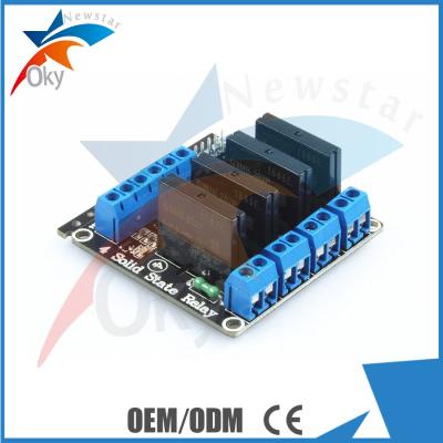 Cina innesco ad alto livello semi conduttore del modulo di relè di arduino 5v di Manica 2A 4 in vendita